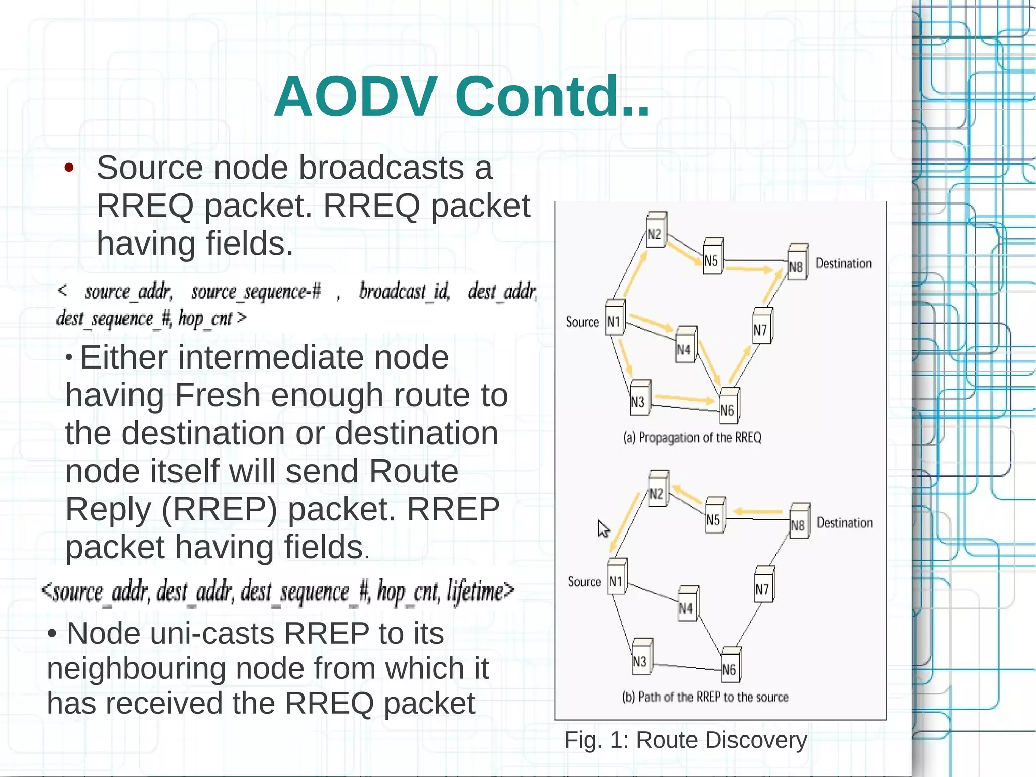 Aodv Protocol And Black Hole Attack Pdf Computer Networking Computing