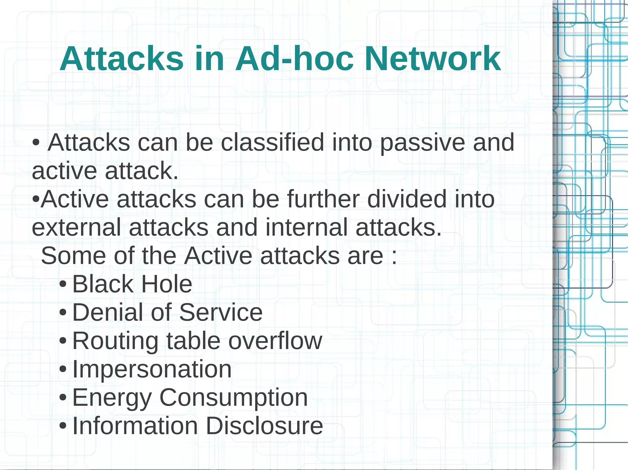 Aodv Protocol And Black Hole Attack Pdf Computer Networking Computing