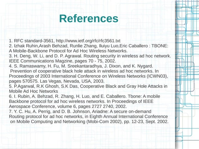 Aodv Protocol And Black Hole Attack Pdf Computer Networking Computing