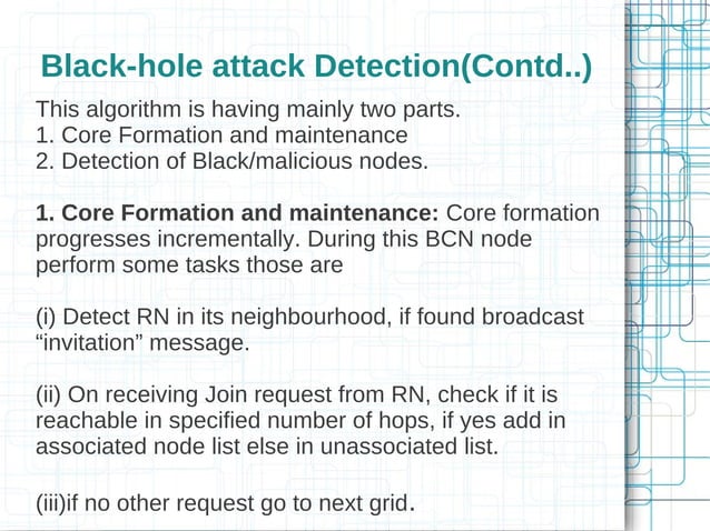 AODV protocol and Black Hole attack | PDF | Computer Networking | Computing