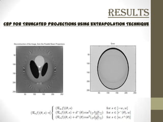 Two Dimensional Image Reconstruction Algorithms | PPTX | Graphics ...