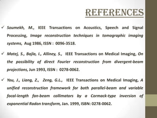 Two Dimensional Image Reconstruction Algorithms | PPTX | Graphics ...