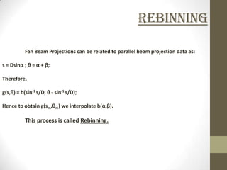 Two Dimensional Image Reconstruction Algorithms | PPTX | Graphics ...