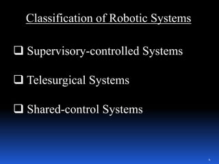 Robotic Surgery | PPTX
