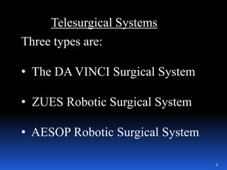 Robotic Surgery | PPTX