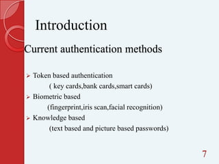 Comprehensive study of the usability features of the Graphical Password ...