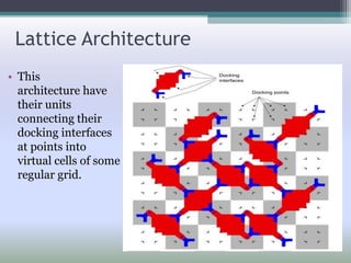 Self re-configuring modular ROBOT | PPTX