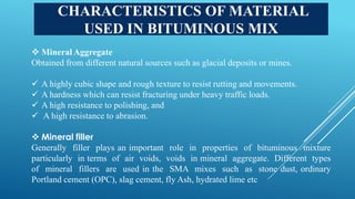 BITUMEN MIXES FOR ROAD | PPTX