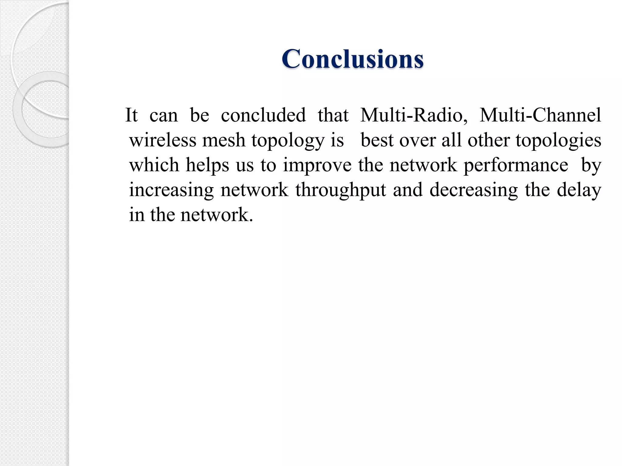 Wireless Mesh Network | PPTX