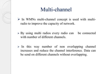 Wireless Mesh Network | PPTX