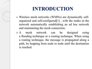 Wireless Mesh Network | PPTX