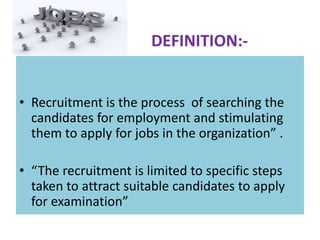 Recruitment Seminar PPT | PPTX
