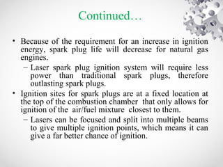 laser ignition by comburtion engine | PPT