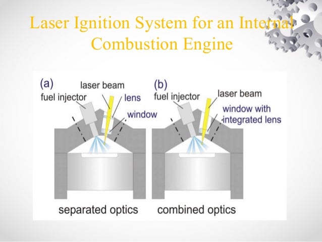 laser ignition by comburtion engine
