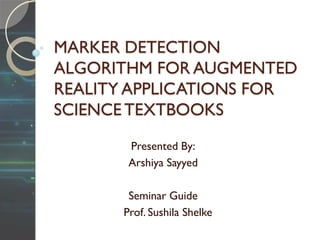 Marker Based Augmented Reality | PDF