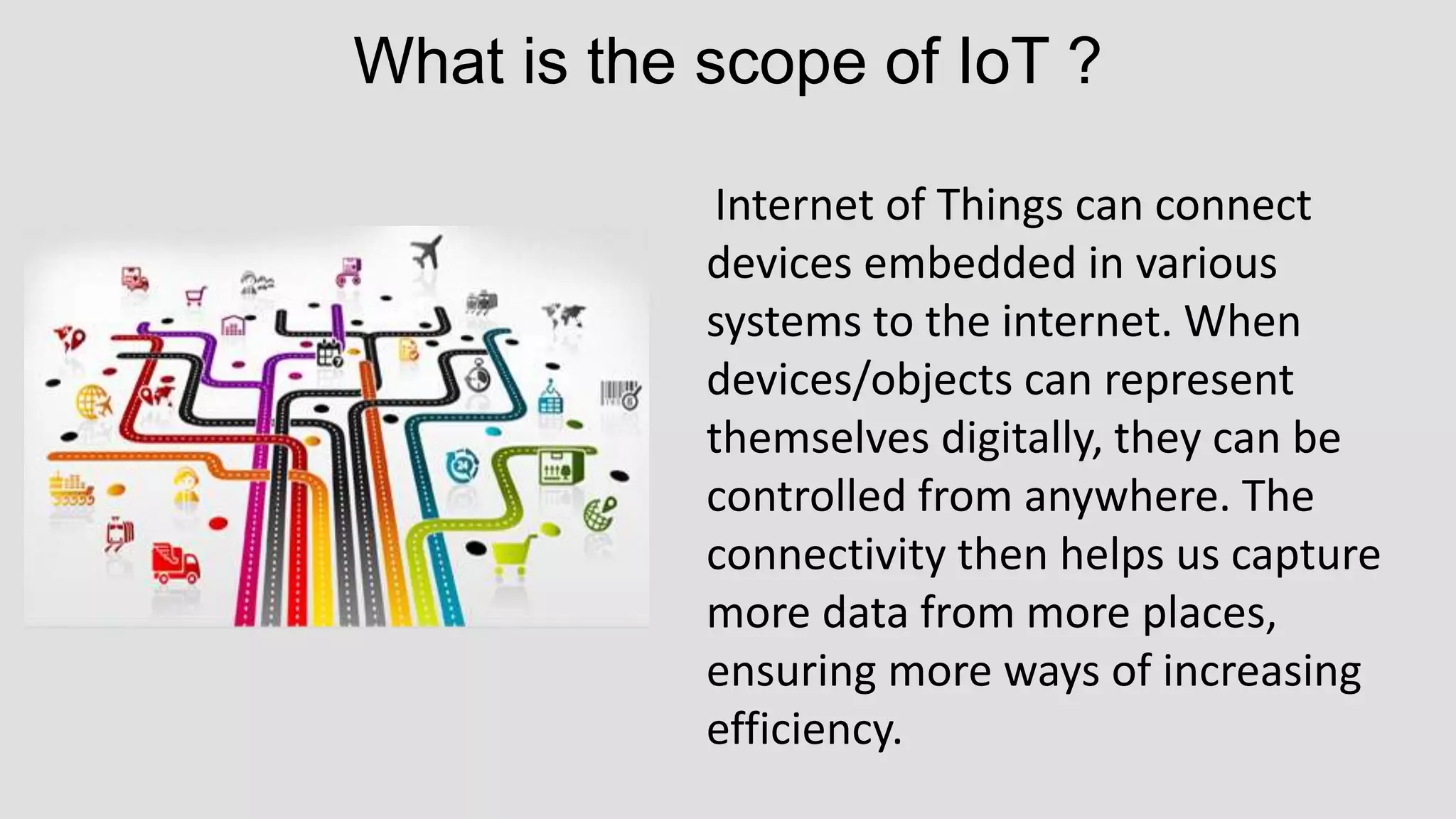 Internet of Things (IoT) - Seminar ppt | PPTX