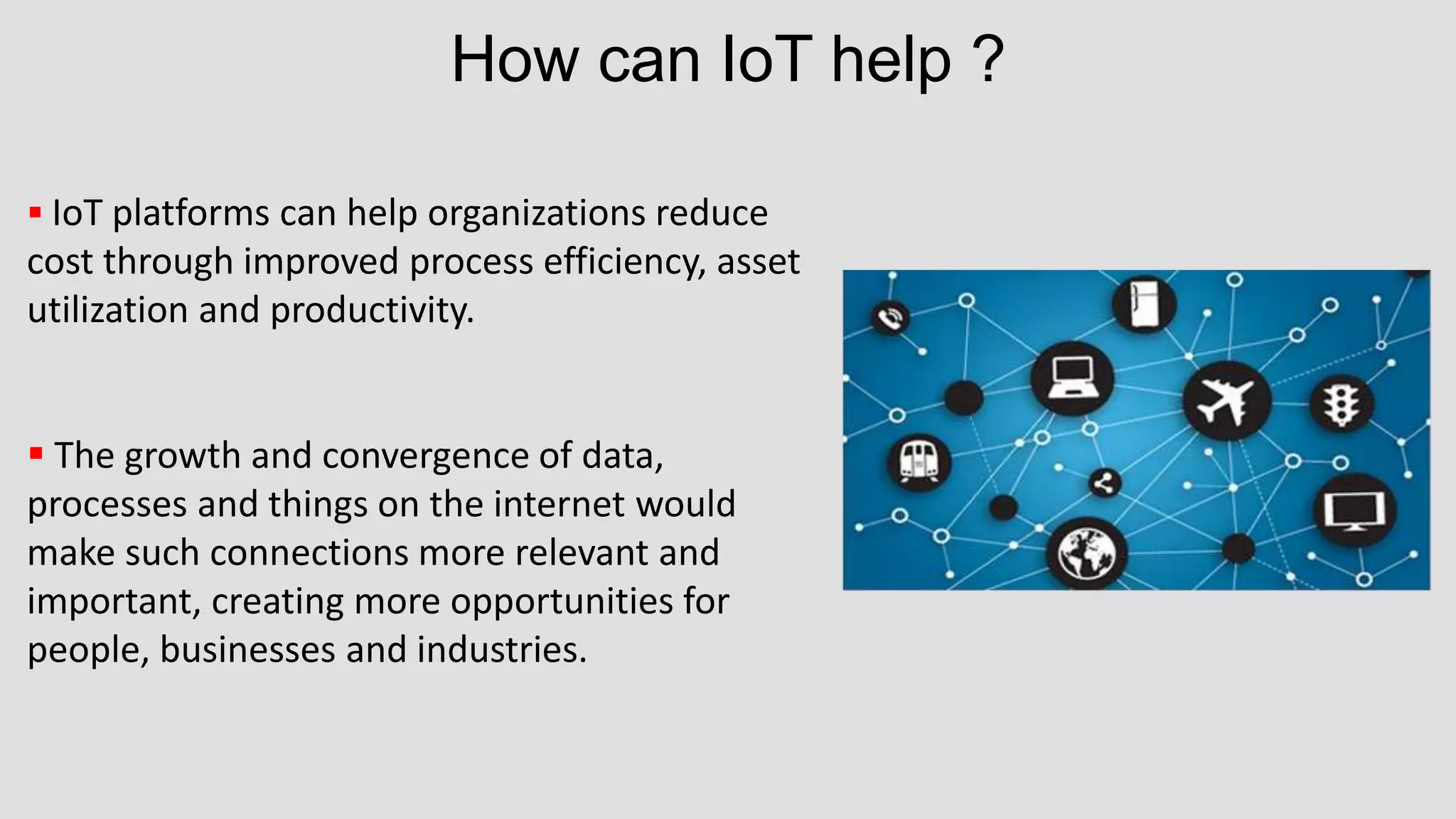 Internet of Things (IoT) - Seminar ppt | PPTX