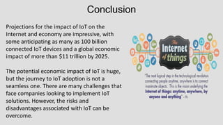Internet of Things (IoT) - Seminar ppt | PPTX