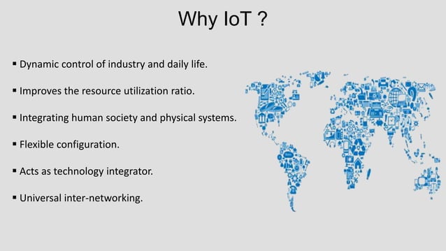 Internet of Things (IoT) - Seminar ppt | PPTX