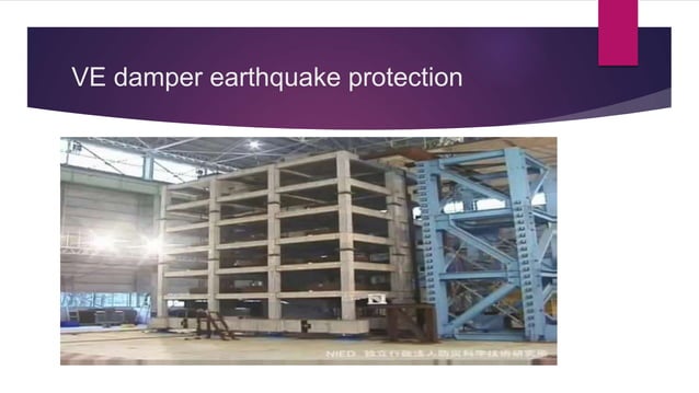 Modelling Visco-elastic material for Building structure | PPTX