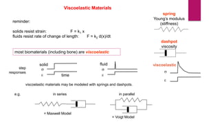 Modelling Visco-elastic material for Building structure | PPTX