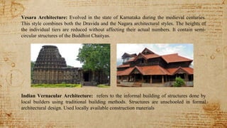 INDIAN ARCHITECTURE: DRAVIDIAN AND TEMPLE ARCHITECTURE | PPTX