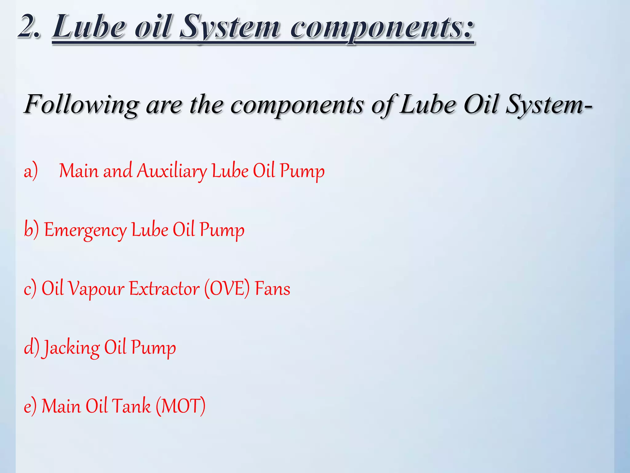 Steam Turbine Lube Oil System Protections Using SCADA & PLC | PPTX