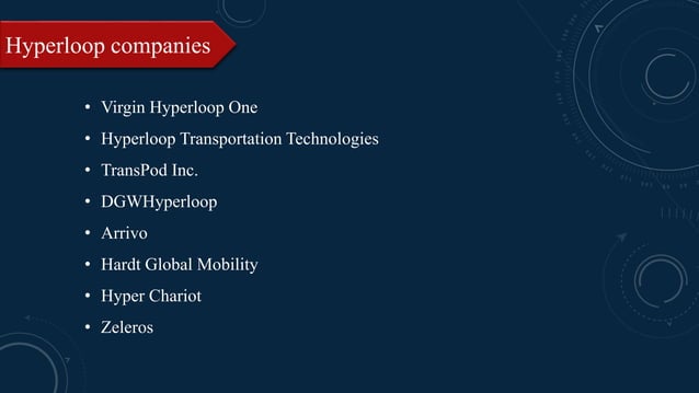 Presentation On Hyperloop | PPT