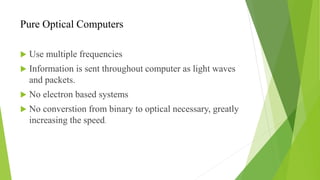 optical computer technology | PPT
