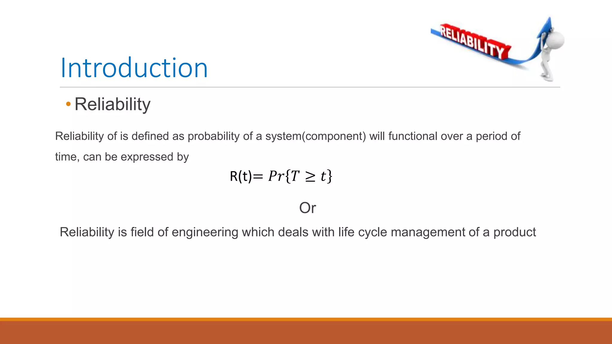 Reliability Seminar ppt | PDF