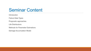 Reliability Seminar Ppt Pdf