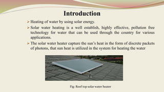 Solar Water Heater | PPTX
