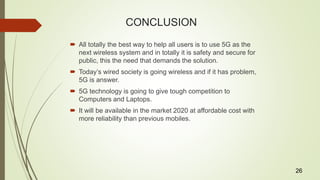 5G Network - It's Architecture and Technology | PPT