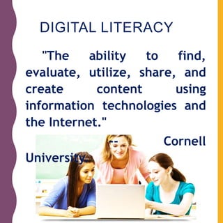 Digital Literacy for Teachers | PDF