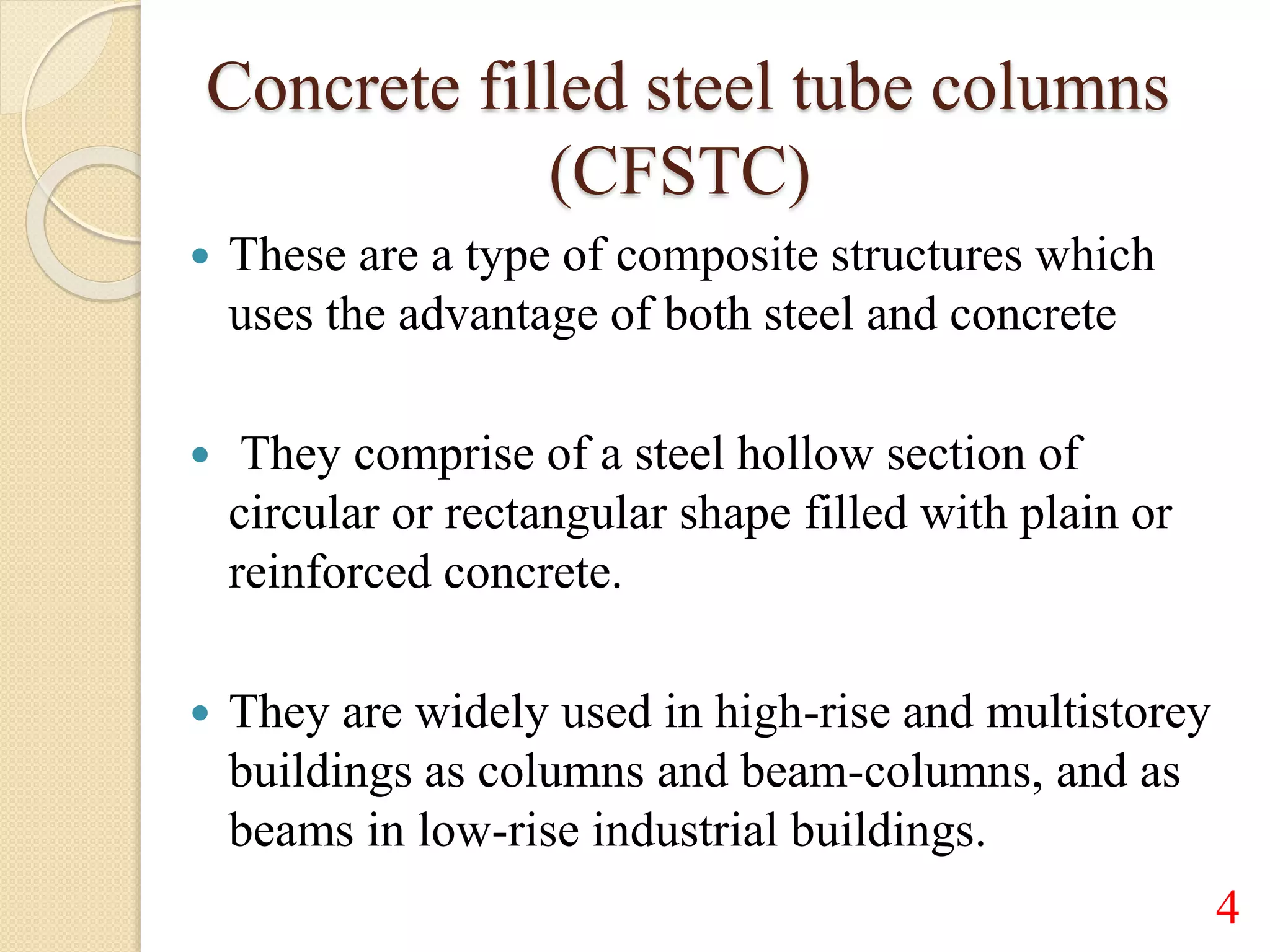 cfst columns | PPTX