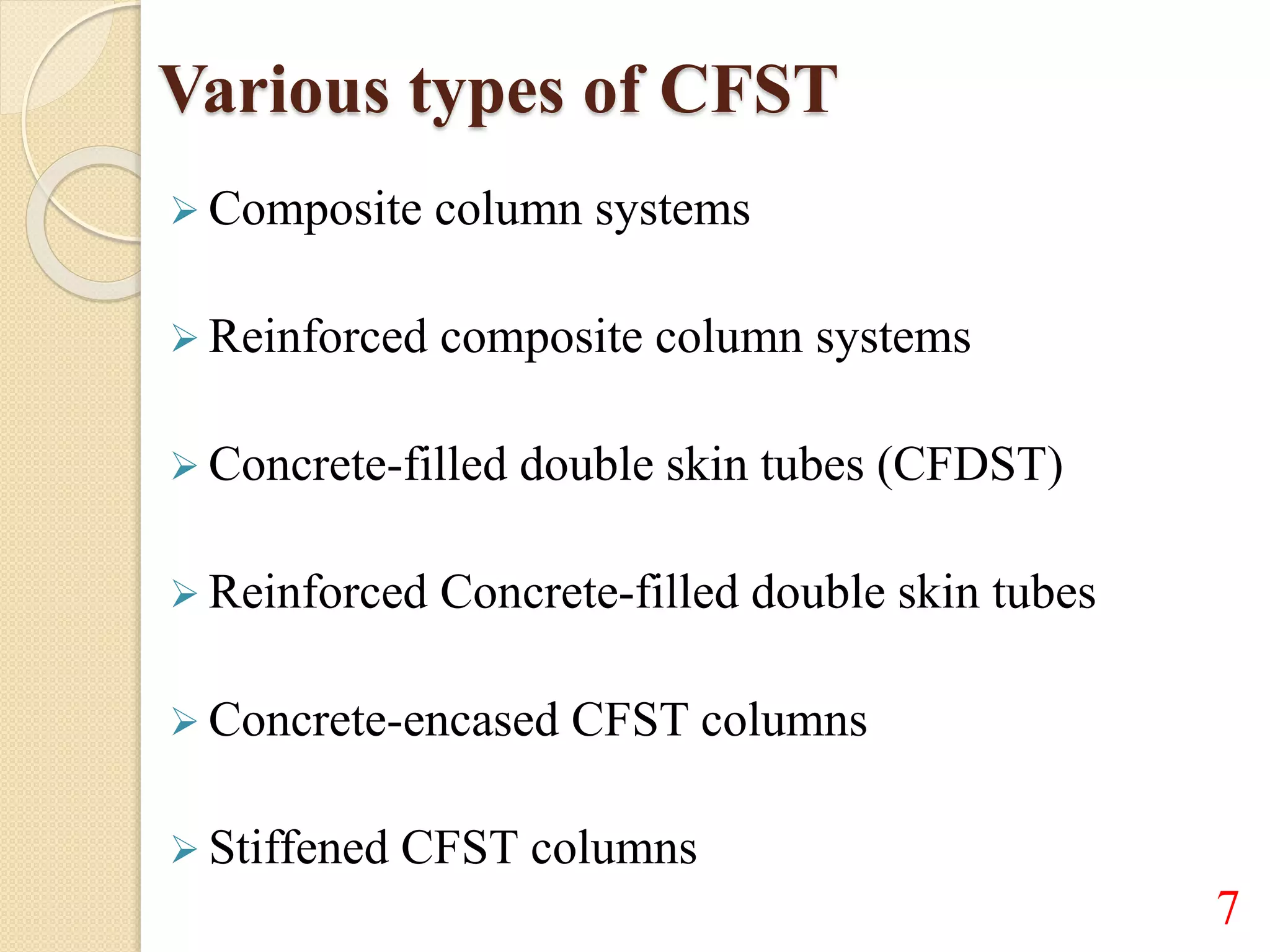 cfst columns | PPTX