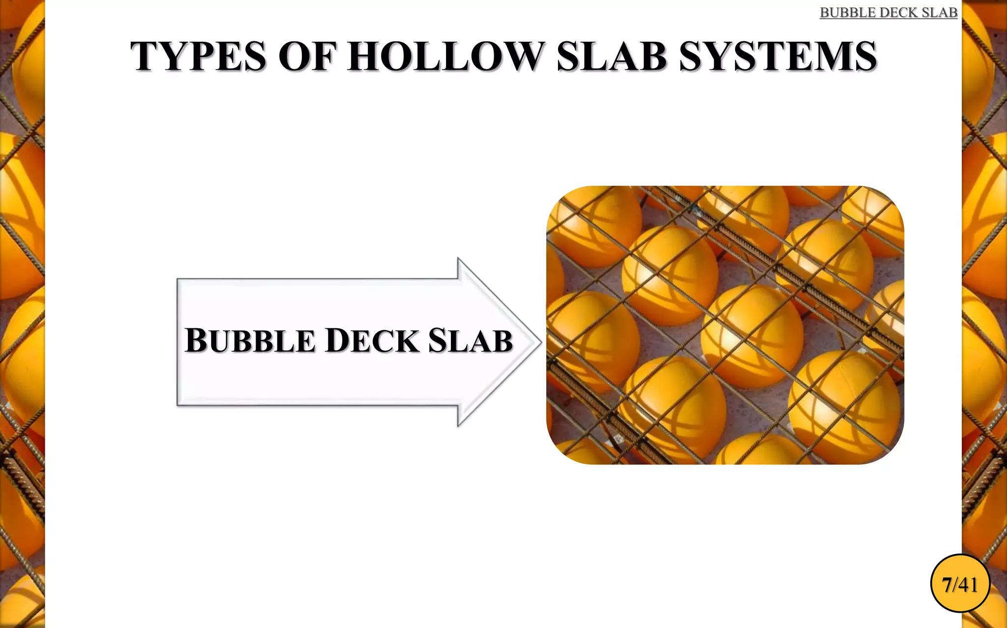 Bubble deck slab | PPTX