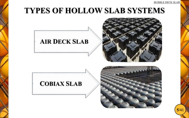 Bubble deck slab | PPTX