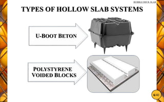 Bubble deck slab | PPTX