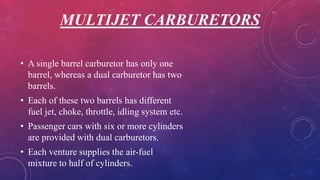 introduction to carburetor | PPTX