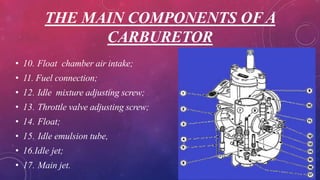 introduction to carburetor | PPTX