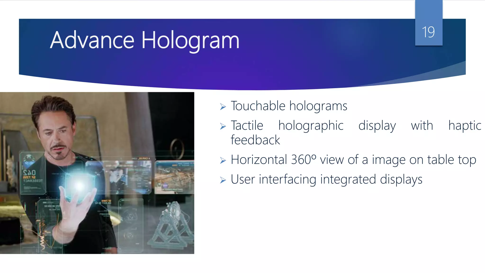 PPT on 3D Holographic Projection Technology ( Hologram) | PPTX