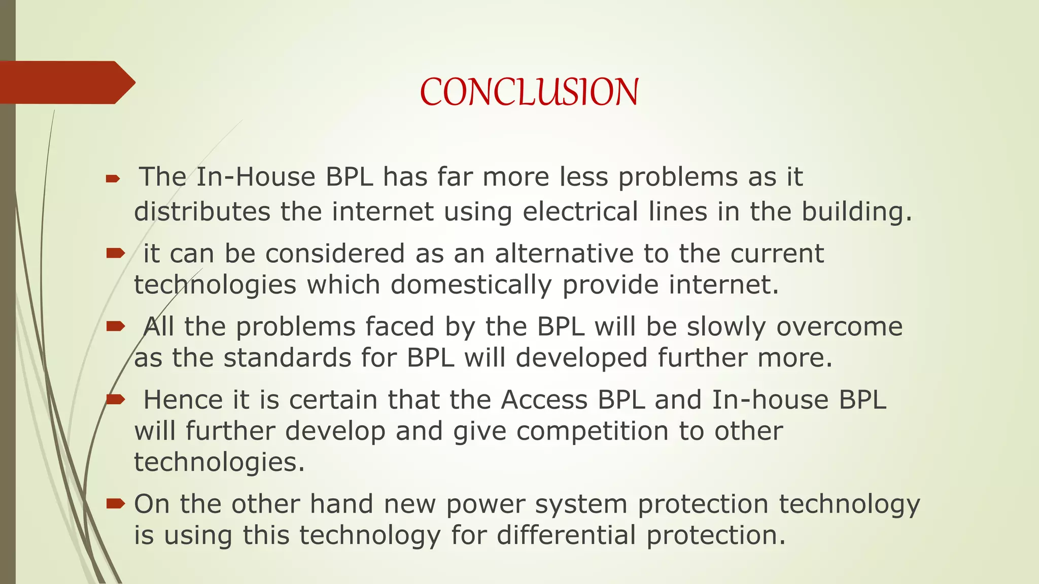 Broadband Over power line | PPTX