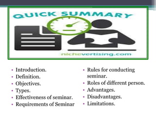 Seminar ppt | PPTX