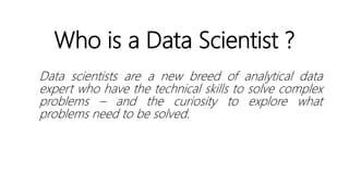 Introduction to Data Science | PPTX