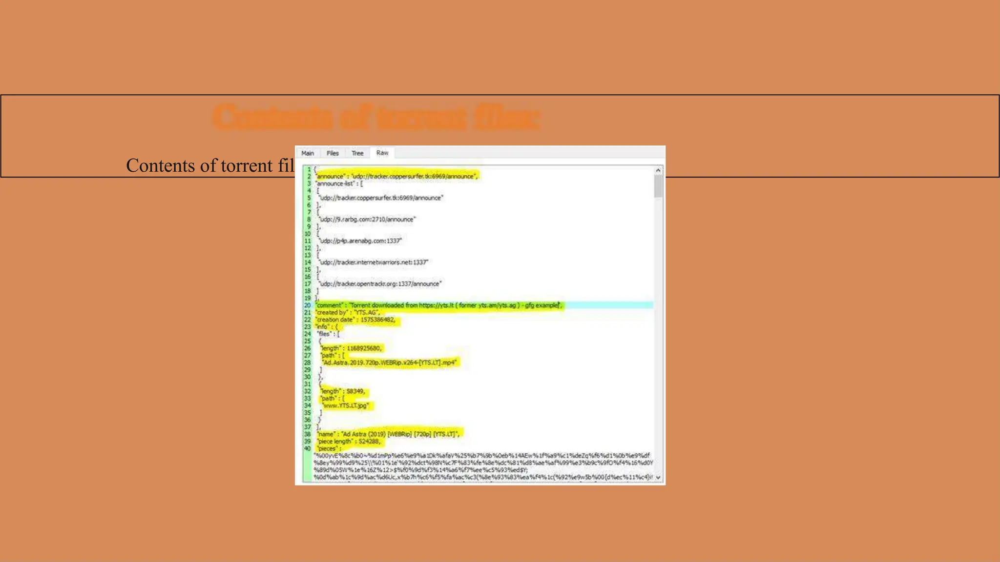 torrent technology ppt for students and teachers | PPTX