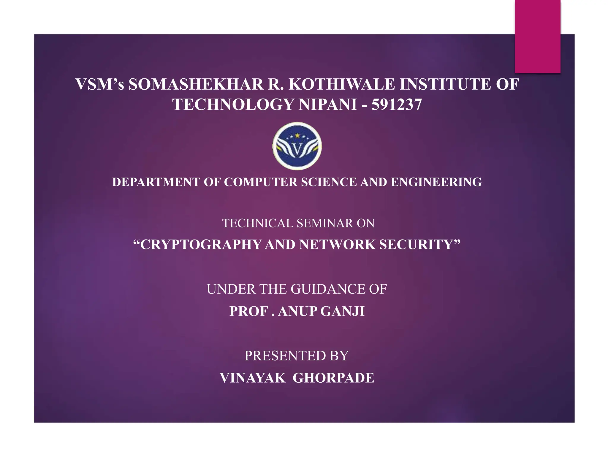 seminar Cryptography and network ppt.pptx