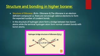 Higher borane Msc 2nd semester By: Khushboo Matriya | PPTX