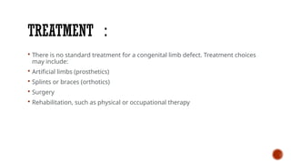 Glance on Amelia, Phocomelia and Hemimelia | PPTX