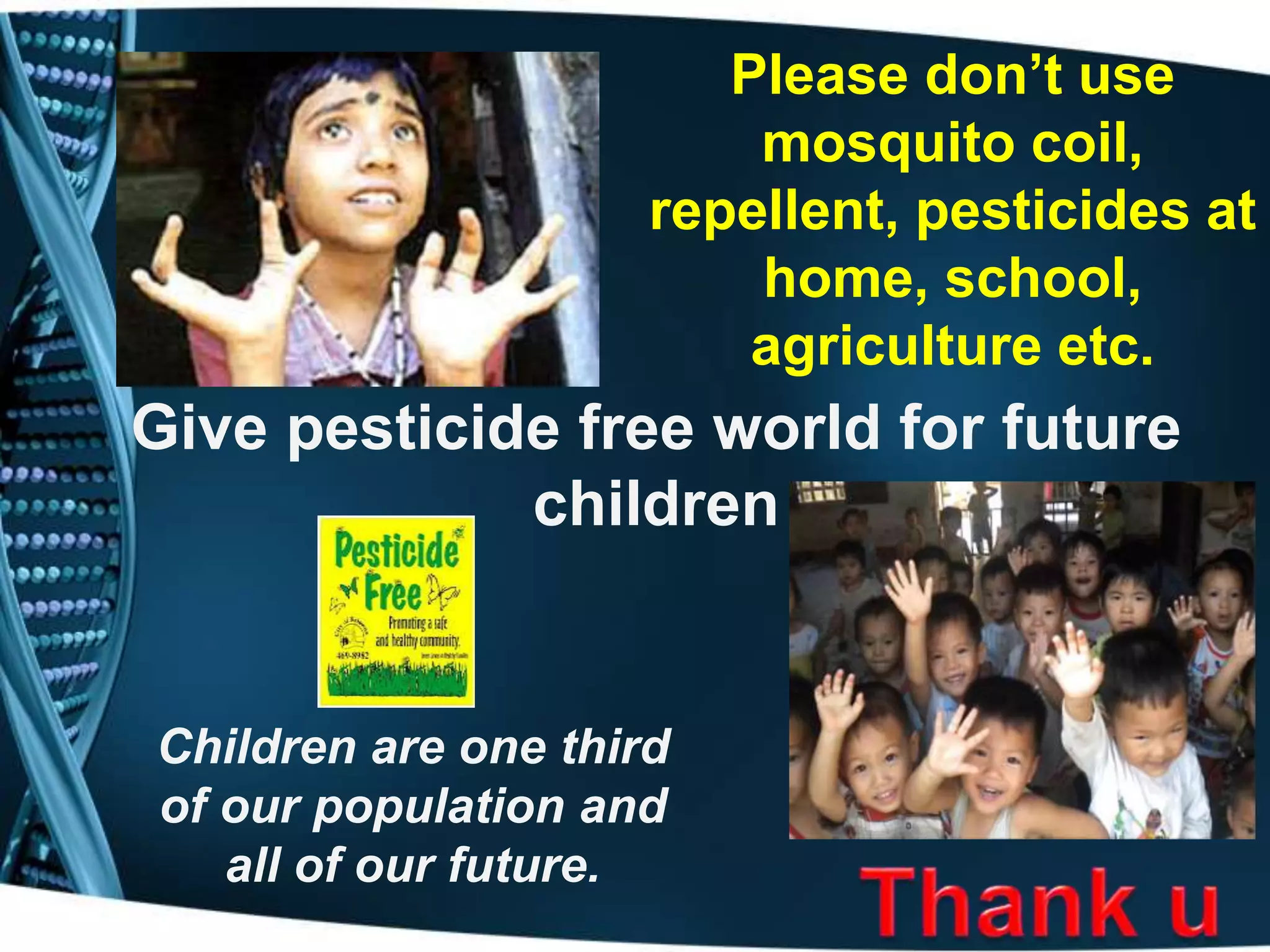 Pesticide poisoning and cognitive brain and issues | PPTX
